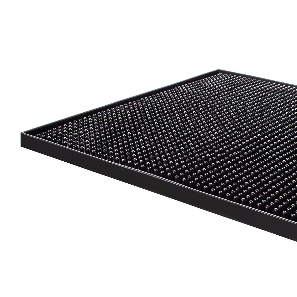 Tablecraft 1218BK Rubber Bar Mat 12" x 18" - Black – Jean's Restaurant ...