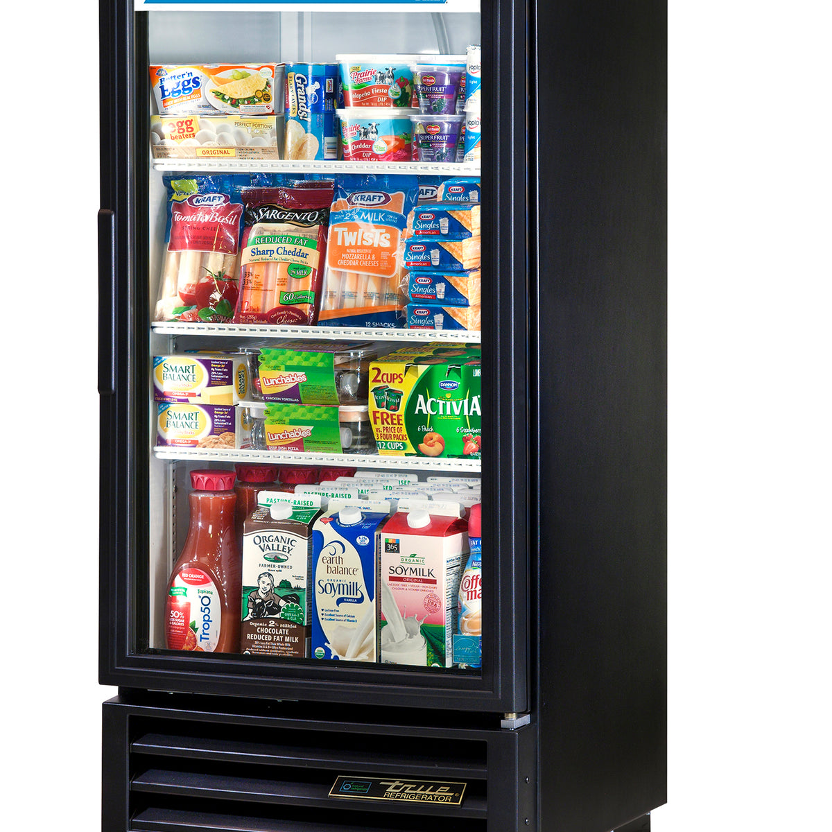 True GDM-10-HC~TSL01 One Glass Door Refrigerated Merchandiser 25 ...