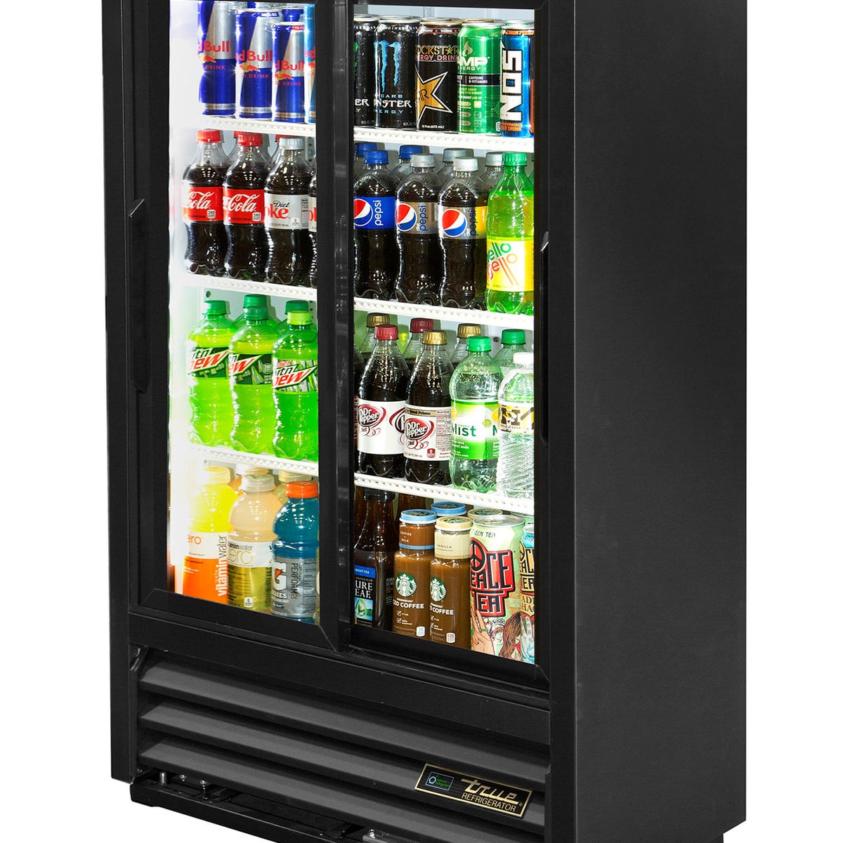 True GDM-33SSL-56-HC-LD Glass Door Convenience Store Cooler 36" – Jean ...