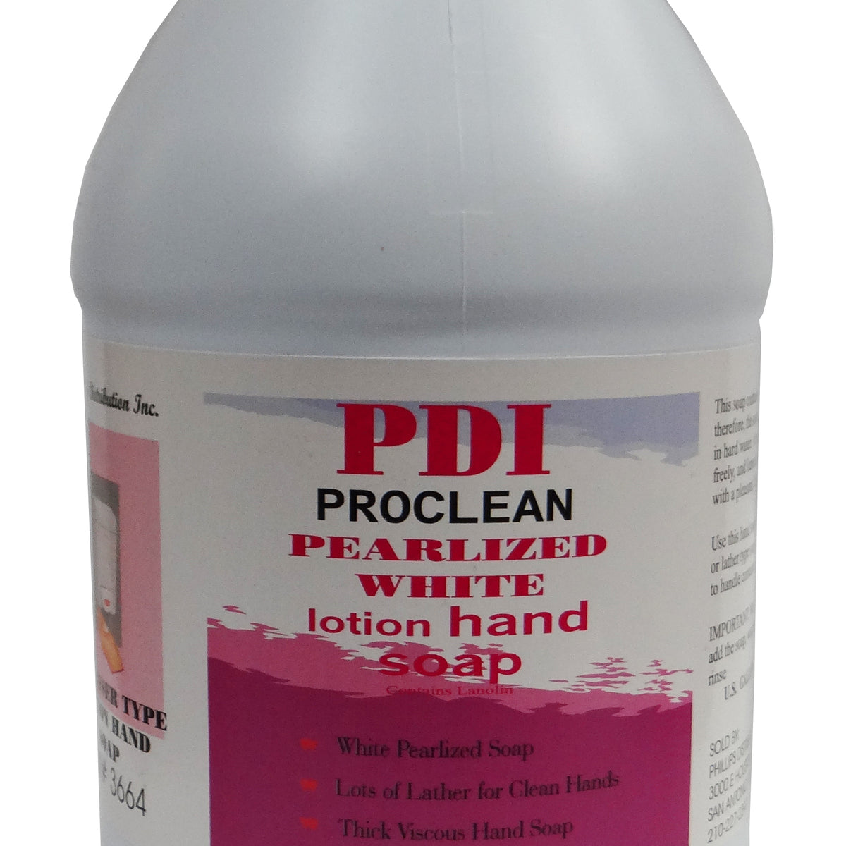 Phillips Distribution PD3664 Lotion Hand Soap 1 gal - Pearl White ...