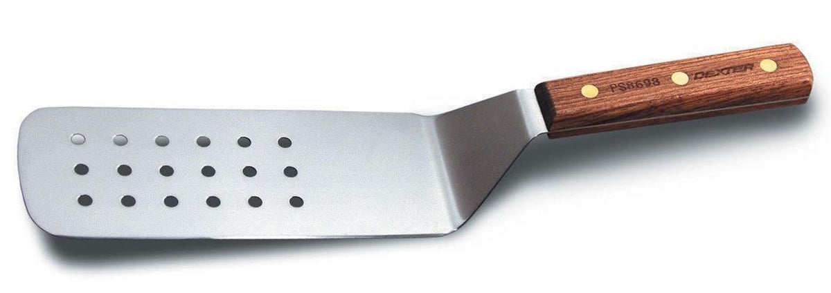 Dexter-Russell 19700 Traditional Round Corner Offset Perforated Turner ...