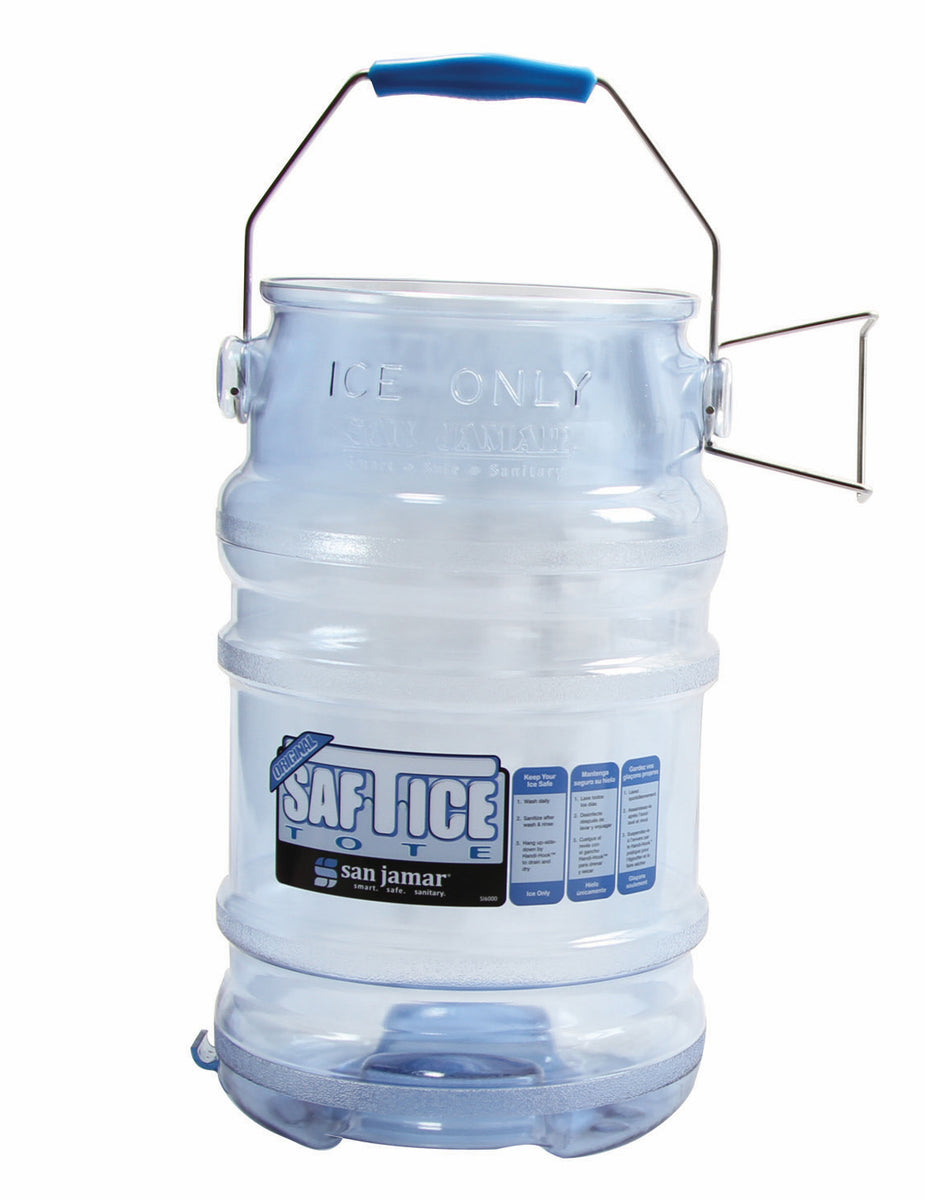 San Jamar SI6000 Saf-T-Ice Polycarbonate Ice Tote Ice 6 Gal. – Jean's ...