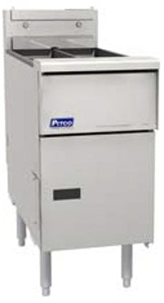 Pitco SE14T-SSTC Split Pot Electric Fryer w/ Solid State Controls ...