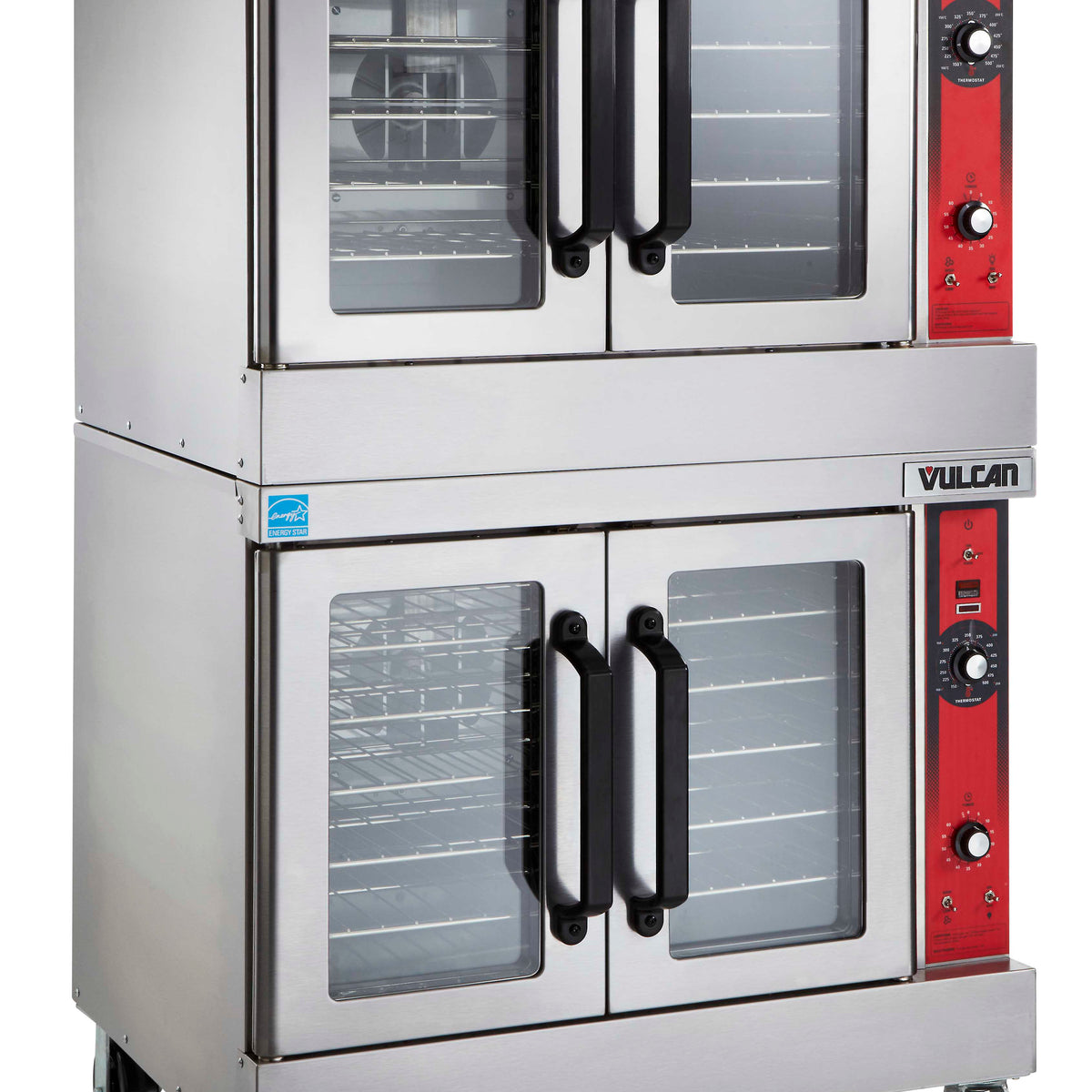 Vulcan VC44ED-240 Double-Deck Full Size Electric Convection Oven with ...